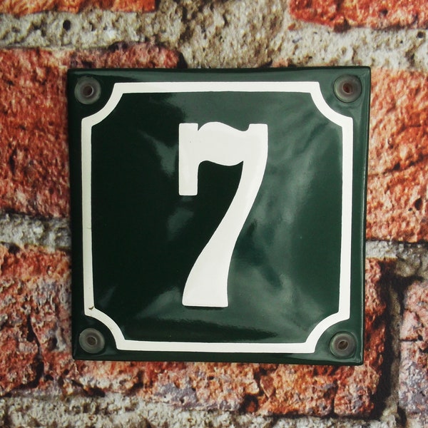 Classic House Number - Etsy