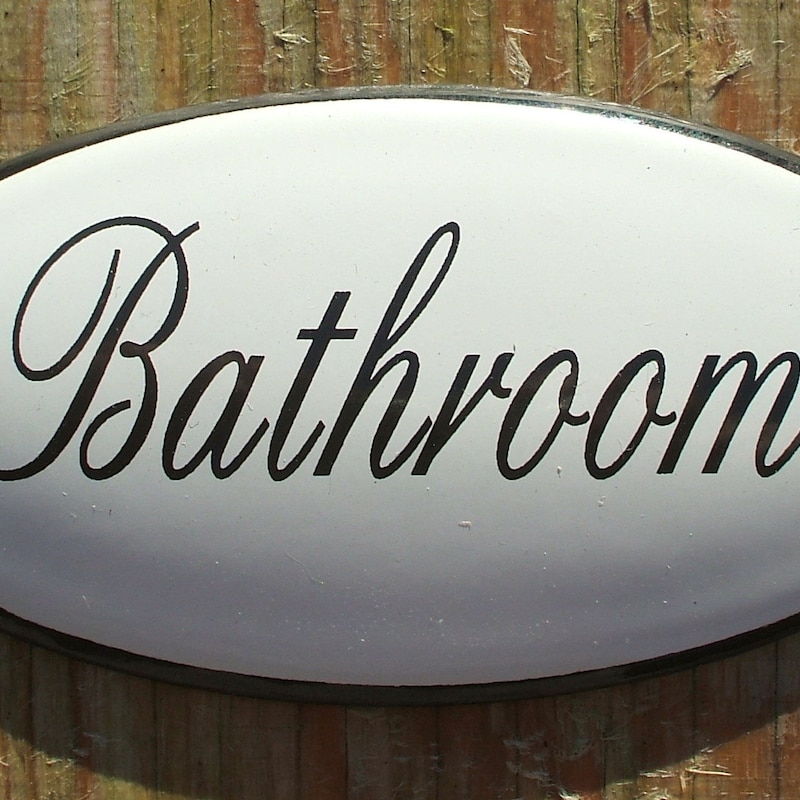 White Bathroom Decor - Etsy
