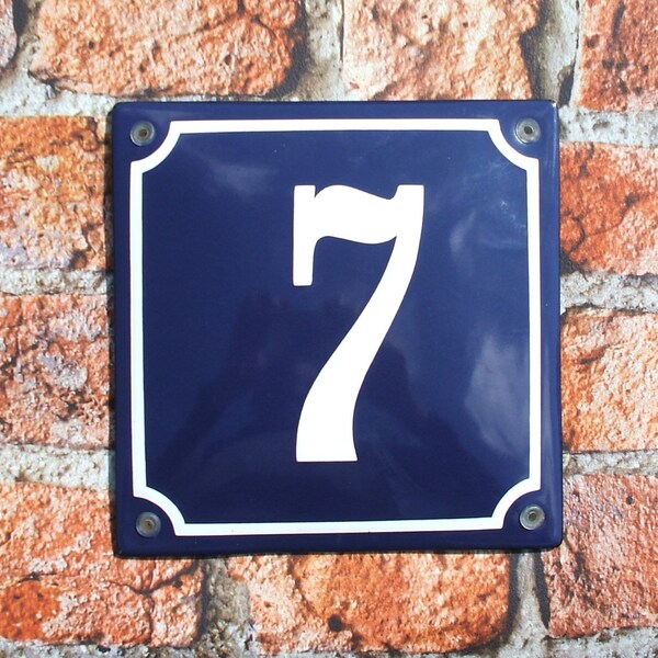 French House Numbers - Etsy