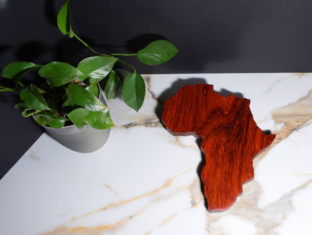Africa Shaped Serving Board. Must See Different Wood Type and Sizes ...