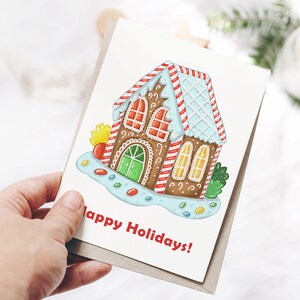 Gingerbread House Christmas Clipart Set. Winter Bakery, Christmas ...