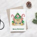 Gingerbread House Christmas Clipart Set. Winter Bakery - Etsy