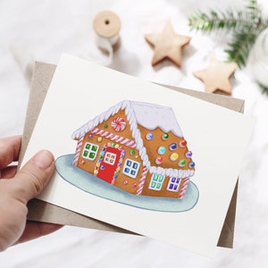 Gingerbread House Christmas Clipart Set. Winter Bakery, Christmas ...