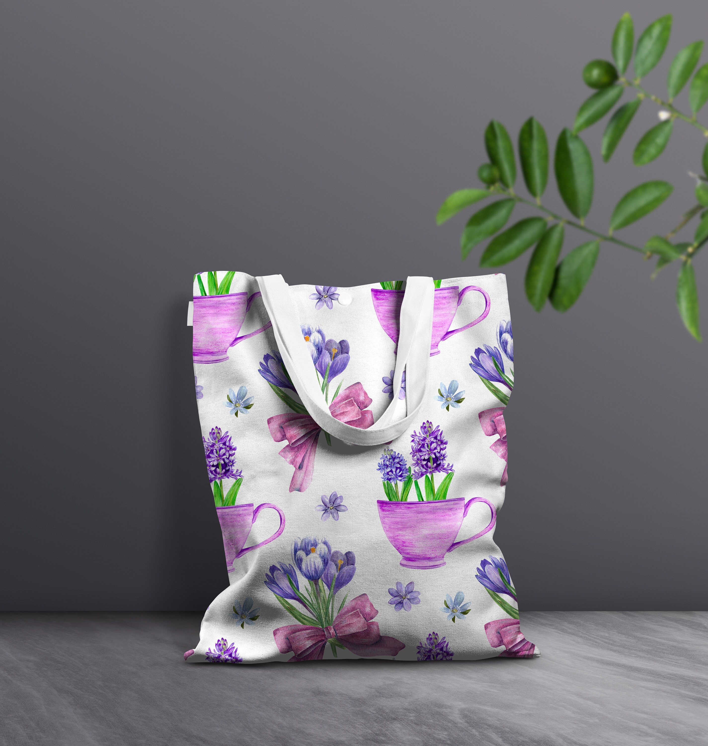 Watercolor Spring Flowers Digital Paper Pack. Hand Drawn - Etsy