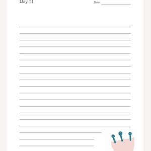 30-day Challenge Tracker, Minimalistic Journal, Journal for All Ages ...