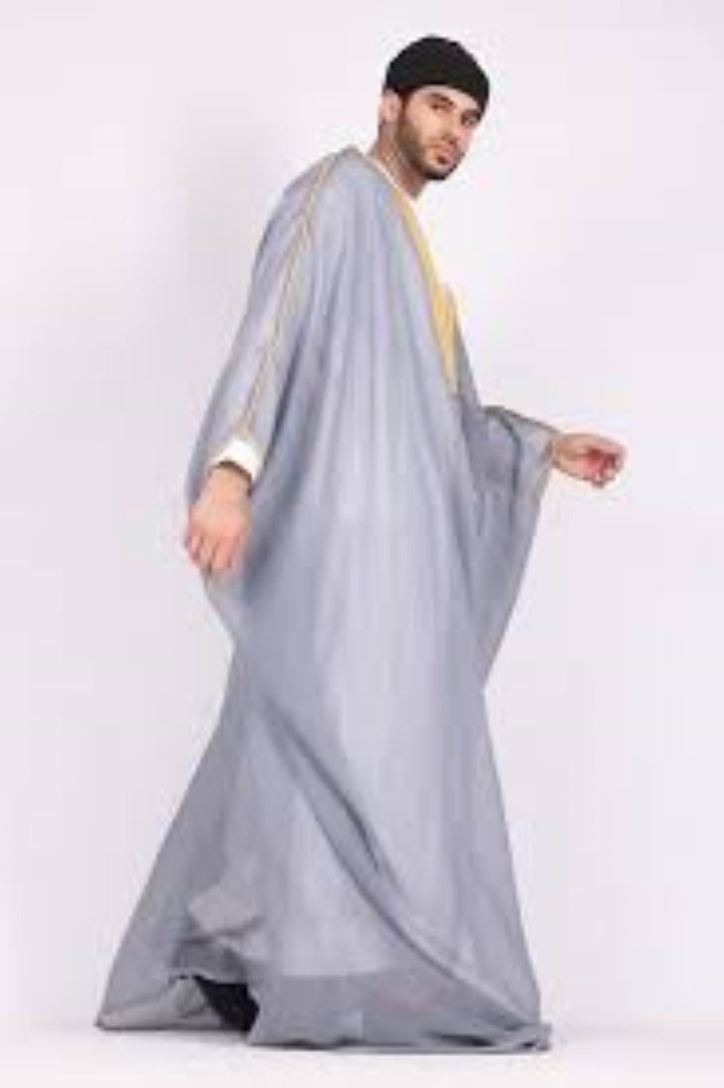 Bisht Islamic Arab Dress Sheikh Imam Kaftan Cloak Bisht Abaya - Etsy