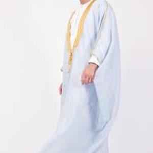 Bisht Islamic Arab Dress Sheikh Imam Kaftan Cloak Bisht Abaya Eid Robe ...