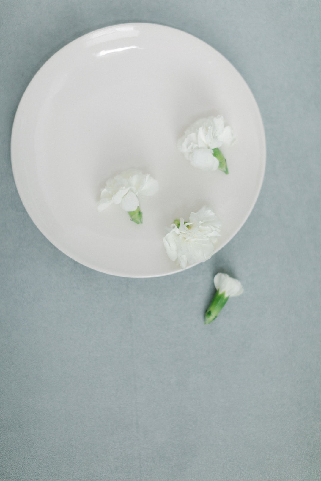 Dusty Blue/gray Suede Flat Lay Styling Mat - Double Sided, Rollable ...