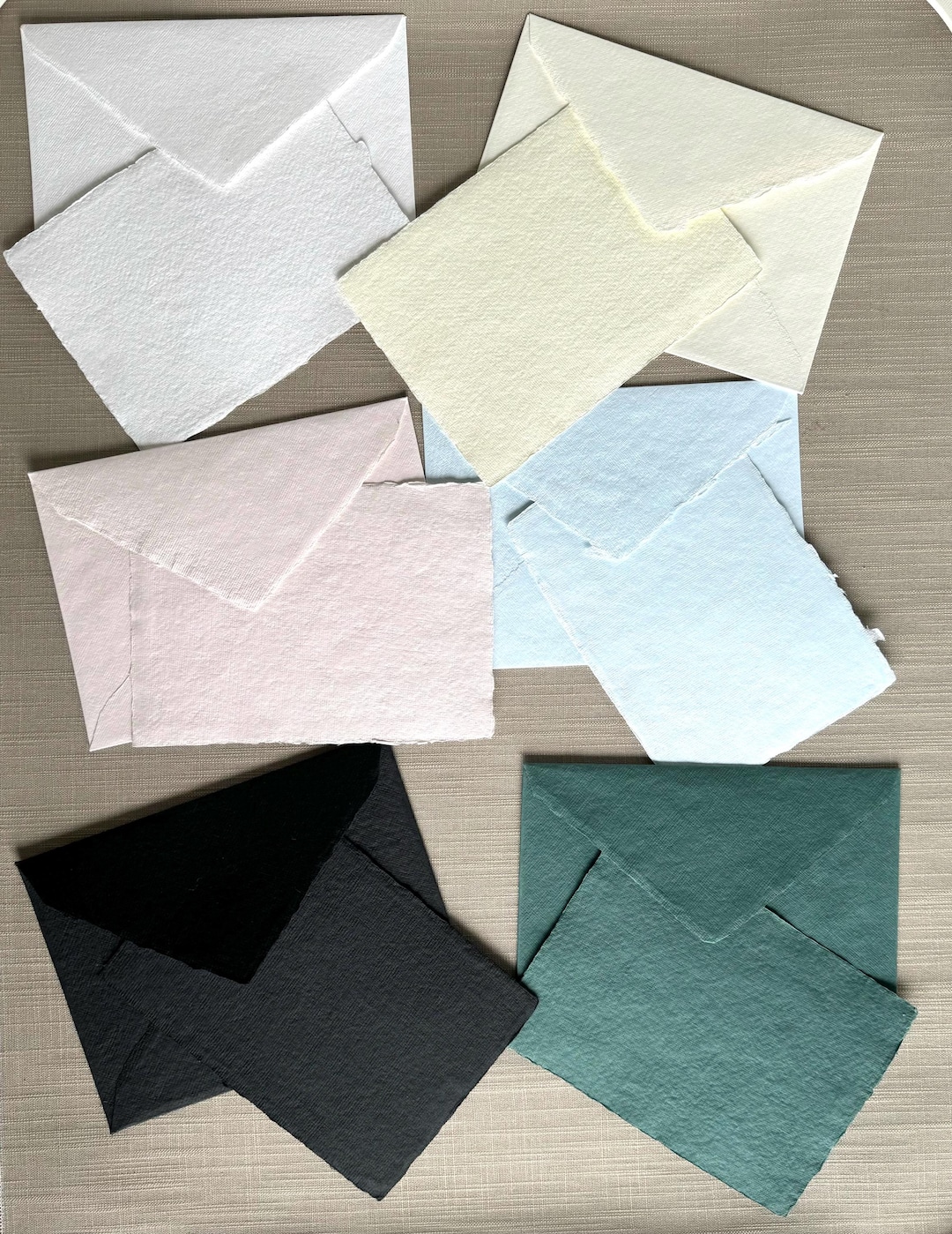 Organic Paper Styling Kit - Handmade Paper - Etsy