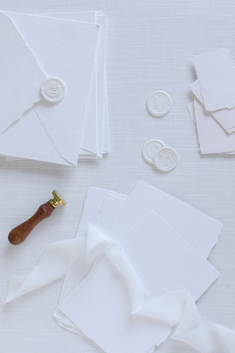 Organic Paper Styling Kit Handmade Paper | Etsy