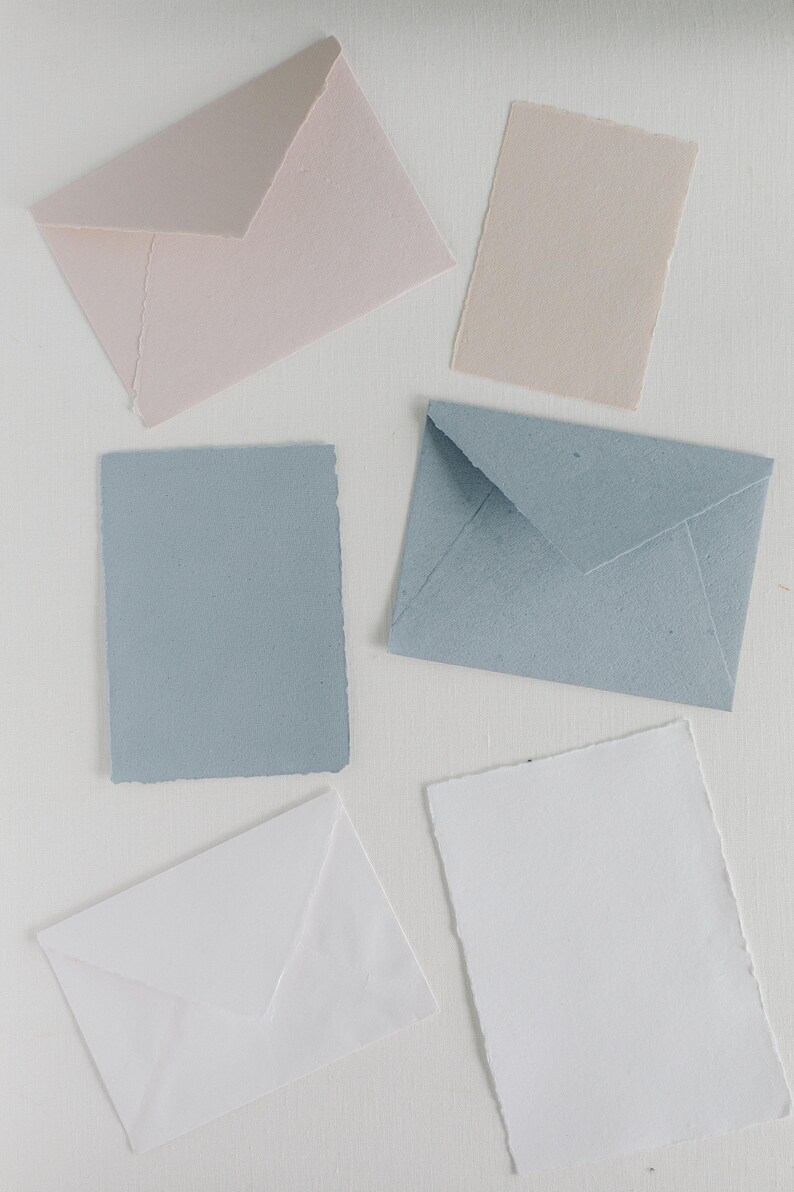 Organic Paper Styling Kit Handmade Paper | Etsy
