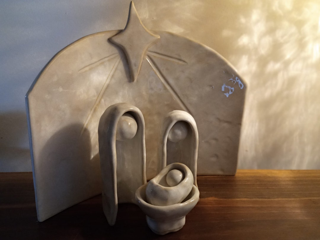 Nativity Scene - Handbuilt Ceramic - Etsy