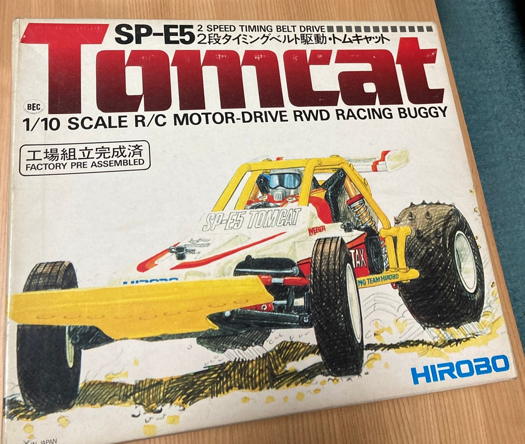 Vintage Hirobo 1/10 Tom Cat RC Buggy - Etsy