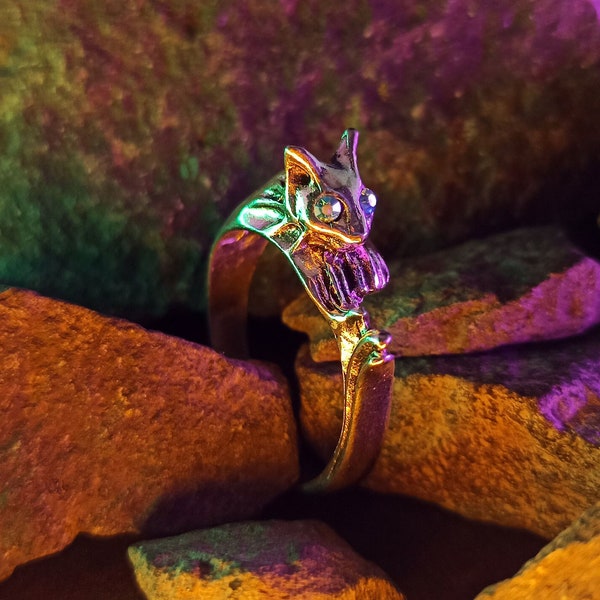 Dark Blue Ring - Etsy