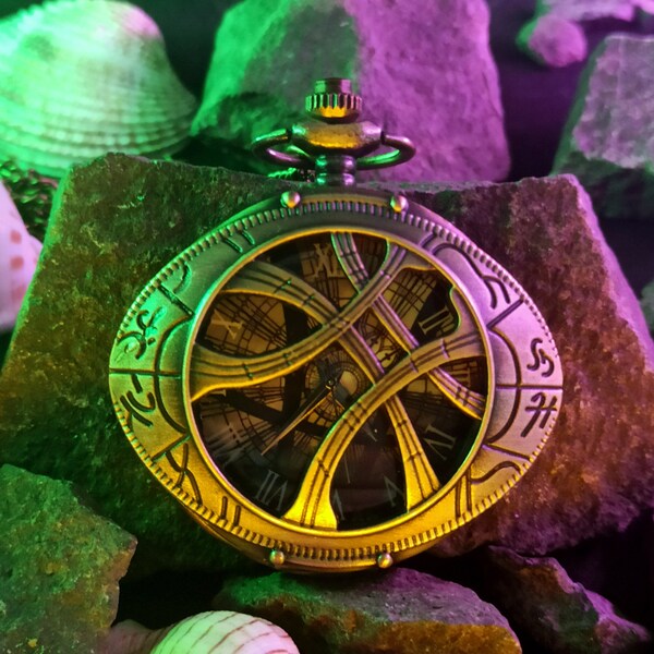 Pocketwatch Necklace - Etsy