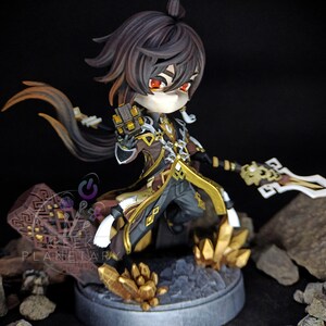 Genshin Impact Zhongli Figure Zhongli Figure Genshin Impact - Etsy