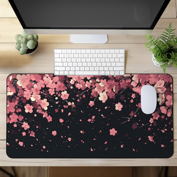 Pink Mousepad Sakura - Etsy UK