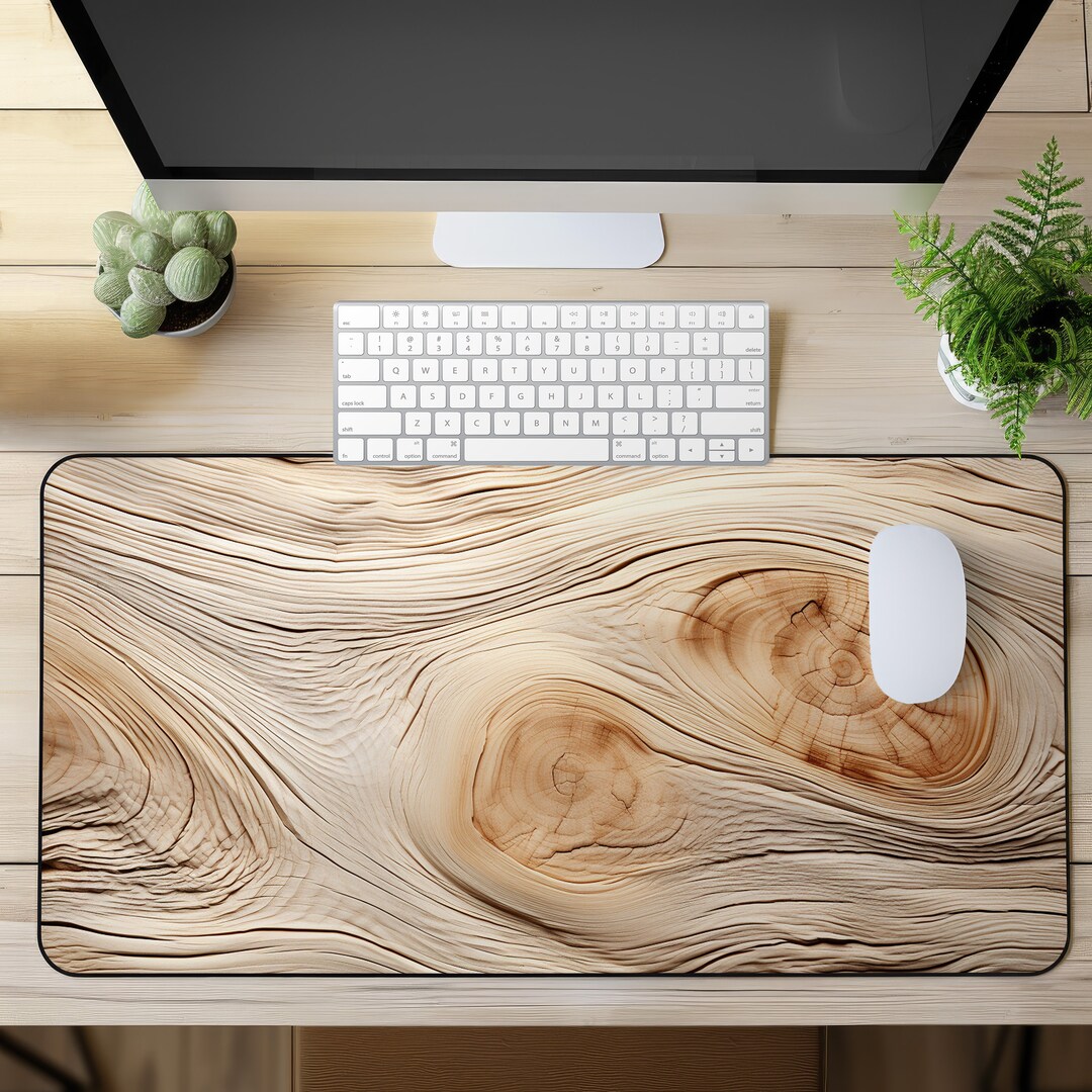 Wood Gaming Mouse Pad – Wood Texture Mouse Mat - Large Gaming Mouse Pad ...