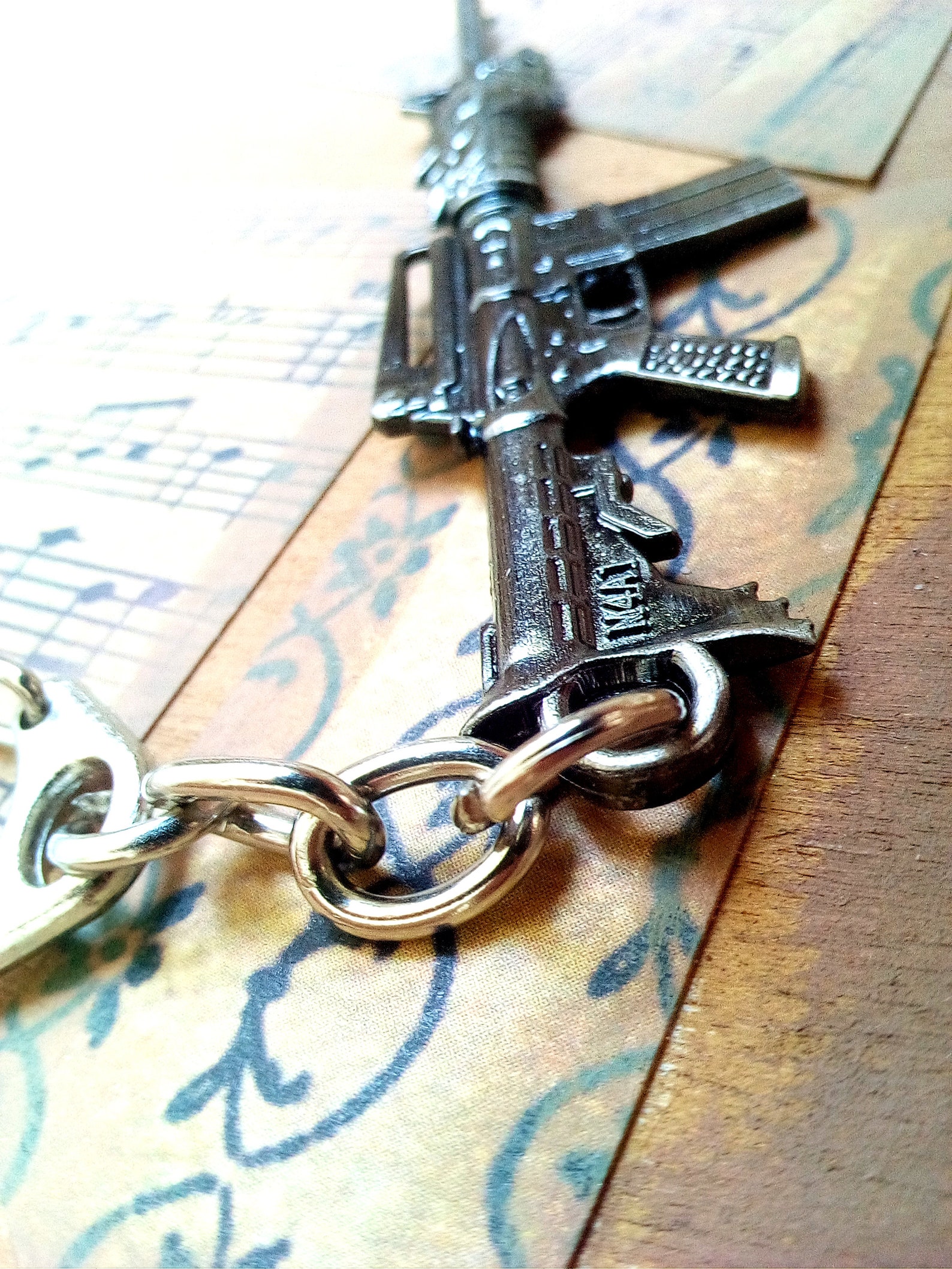 M4A1 AR-15 M16 M416 HK416 Weapon Gun Keychain Colt AR 15 with | Etsy