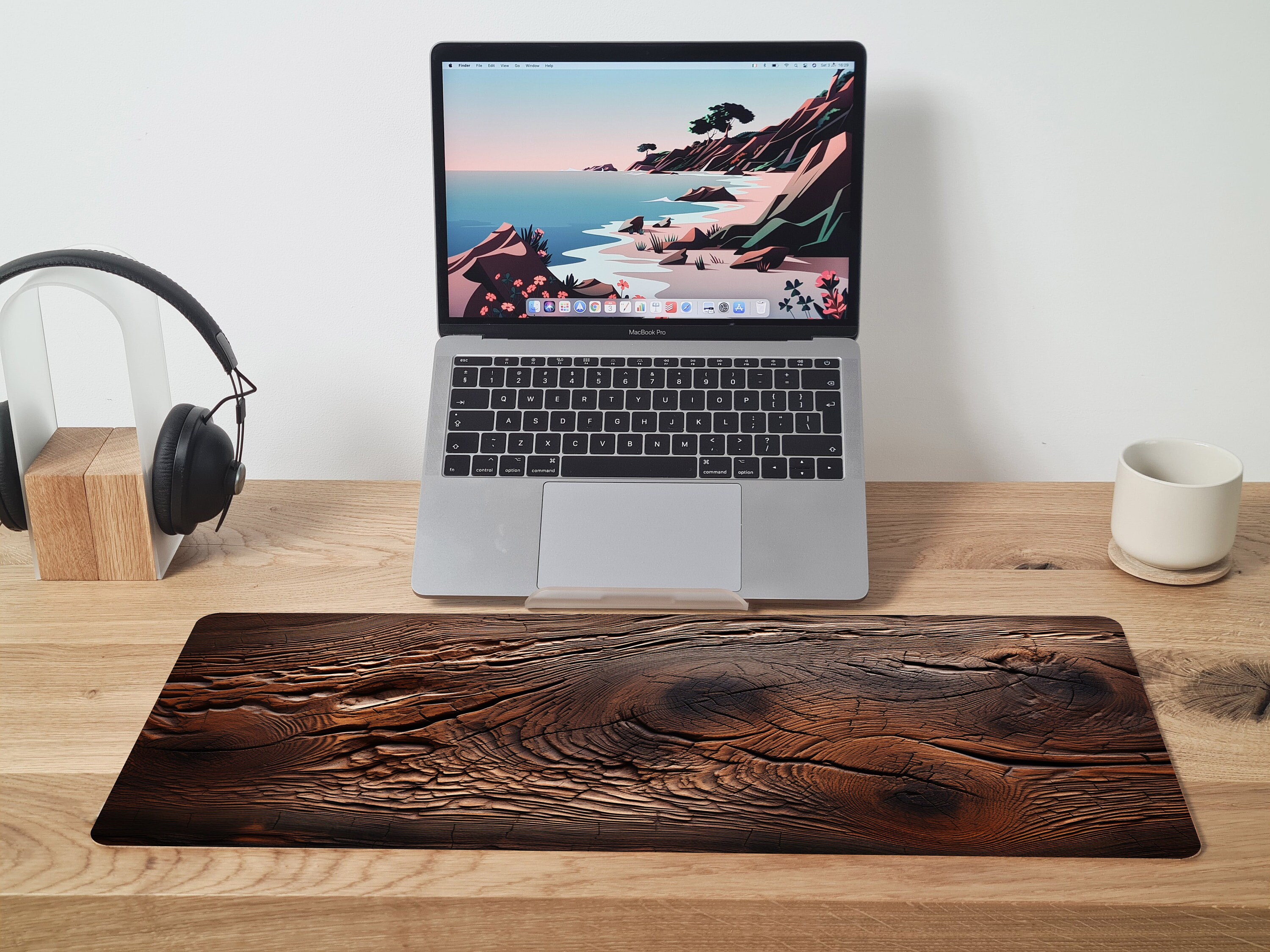 Wood Gaming Mouse Pad – Wood Texture Mouse Mat - Large Gaming Mouse Pad ...