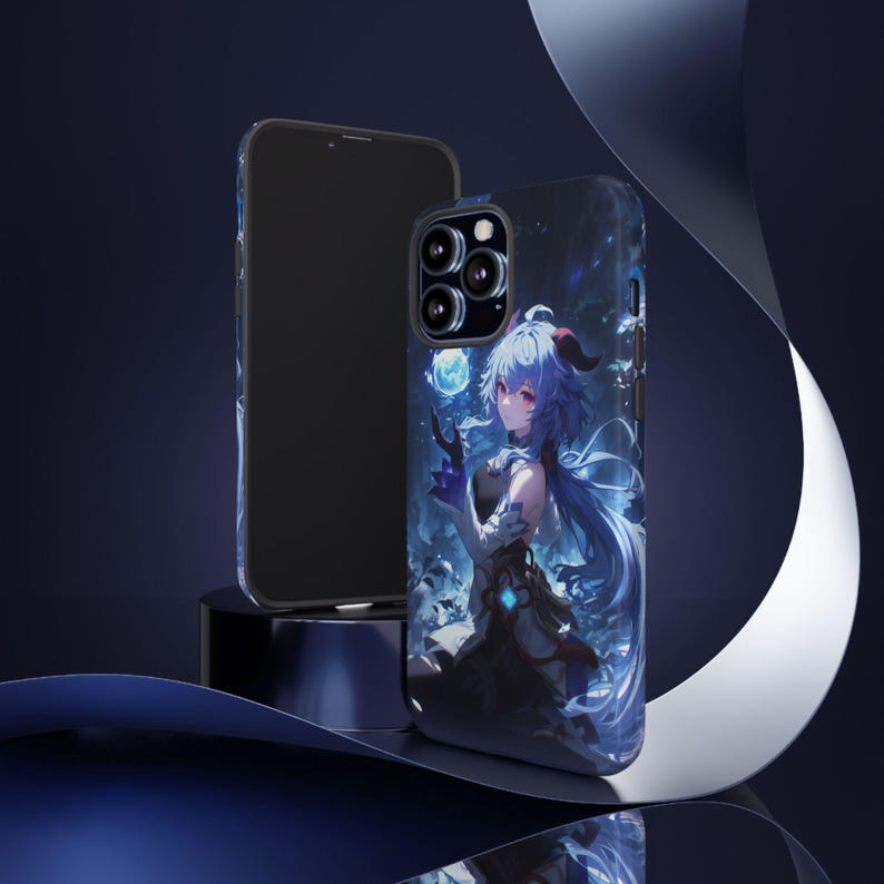 Genshin Impact Ganyu Art, Fantasy Artwork, Winter Anime Mobile Case ...
