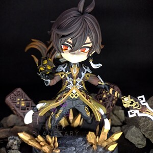 Genshin Impact Zhongli Figure Zhongli Figure Genshin Impact - Etsy