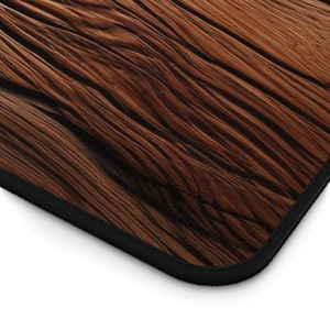 Wood Gaming Mouse Pad – Wood Texture Mouse Mat - Large Gaming Mouse Pad ...