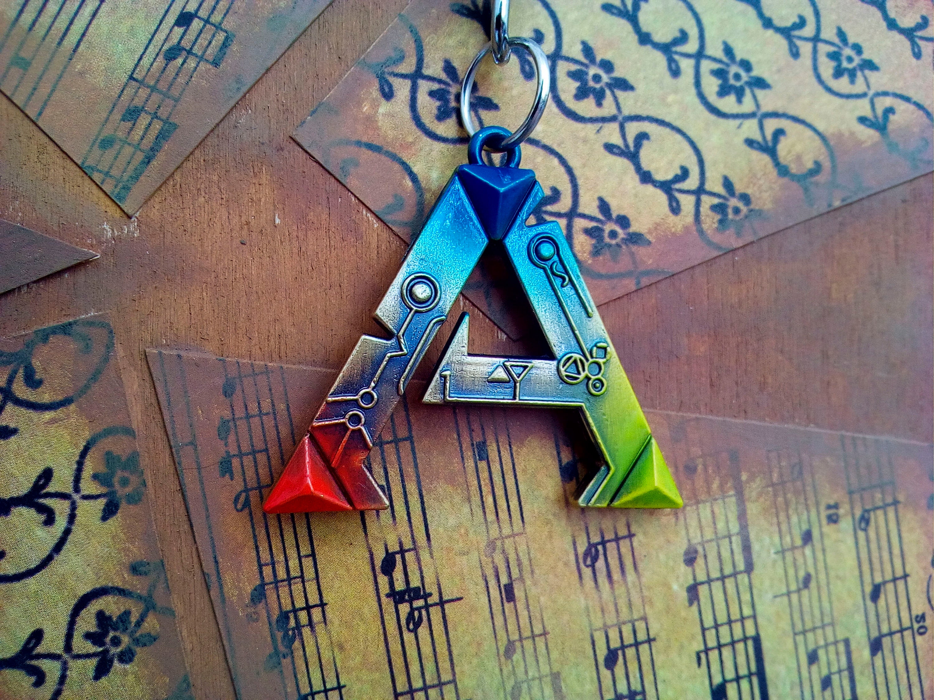 Ark Survival Evolved Keychain Keyring Necklace Pendant Atlas | Etsy