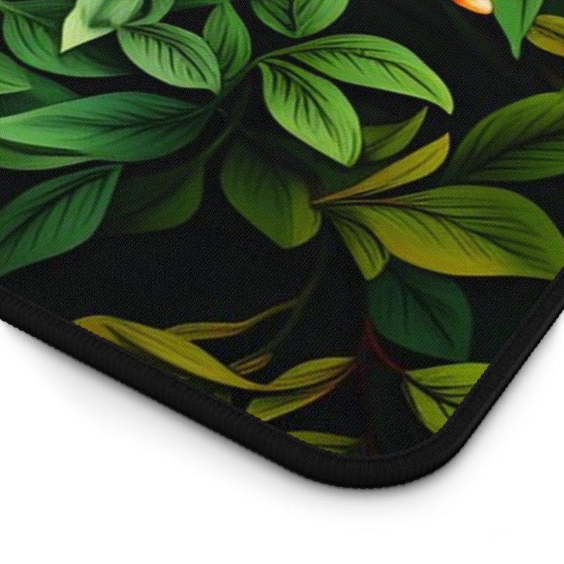 Green Leaves Gaming Mouse Pad – Large Gaming Mouse Pad - Gamer Desk Mat ...