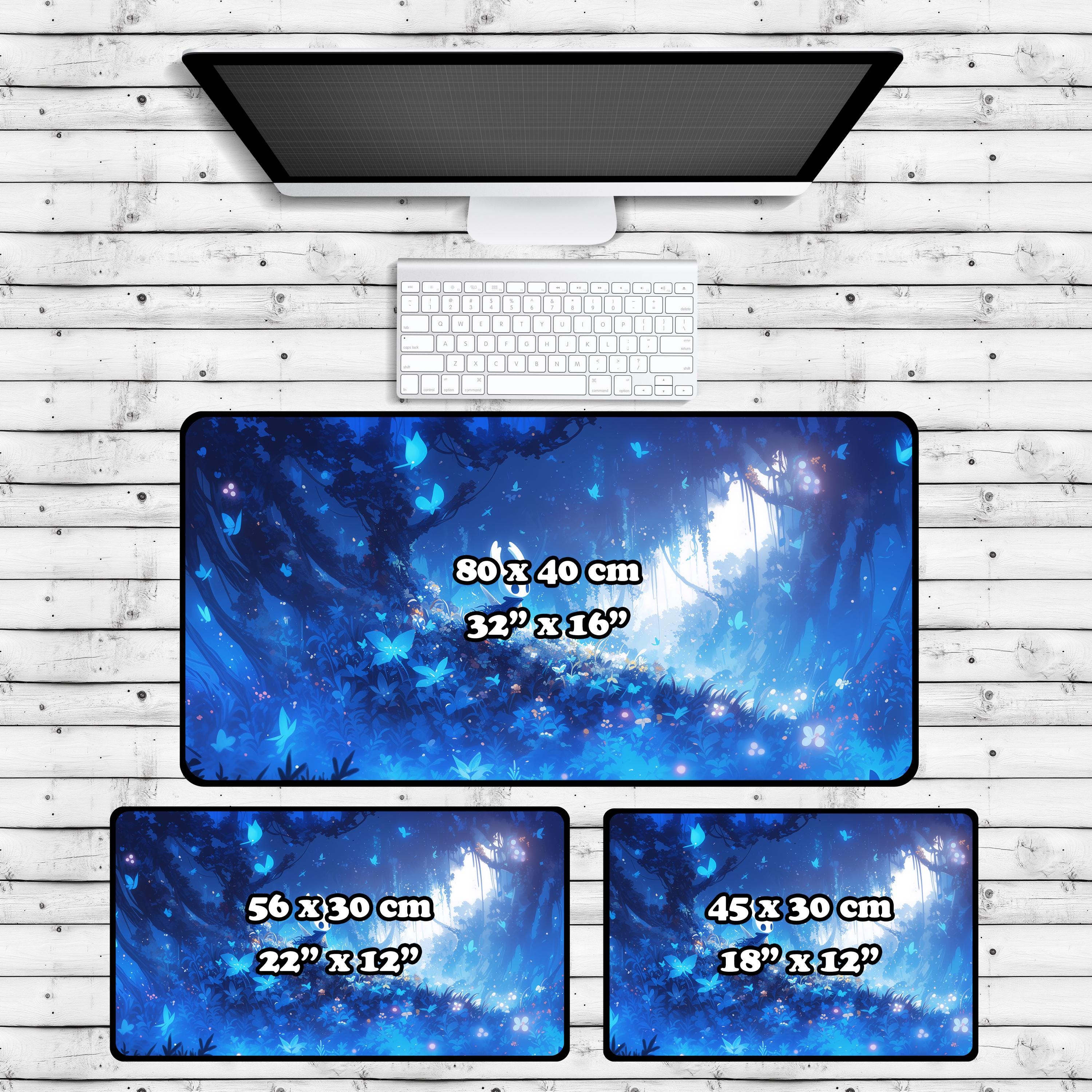 Hollow Knight Mouse Pad: Gaming Desk Mat, Fan Art Office Decor - Etsy