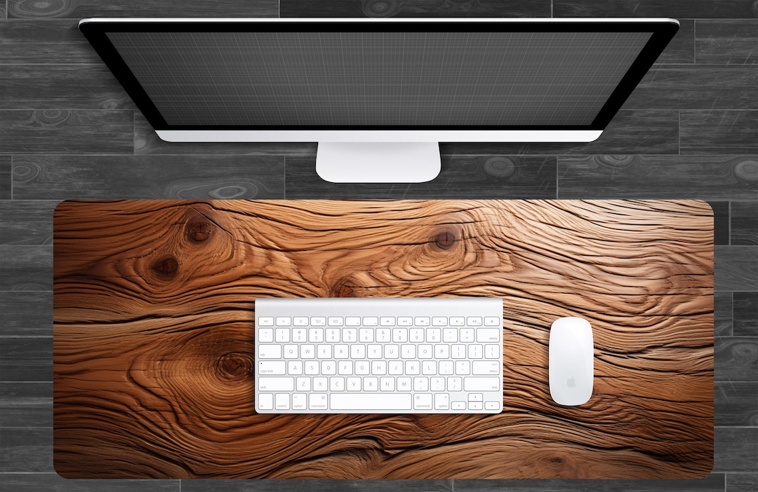 Wood Gaming Mouse Pad Wood Texture Mouse Mat Large Gaming - Etsy