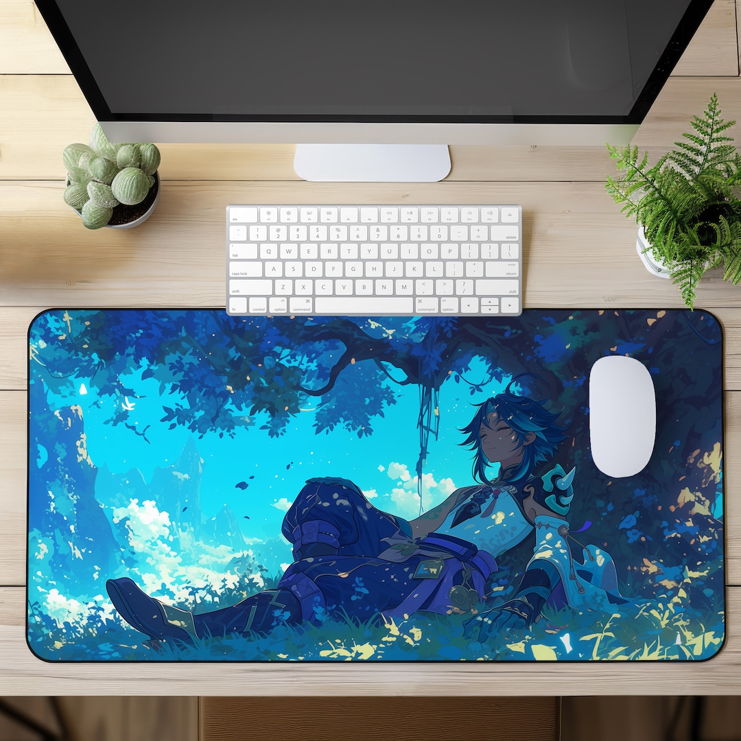 Genshin Impact Xiao Mouse Pad - Genshin Impact Desk Mat - Large Game ...