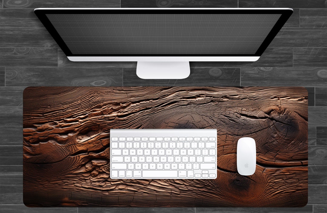 Wood Gaming Mouse Pad Wood Texture Mouse Mat Large Gaming - Etsy