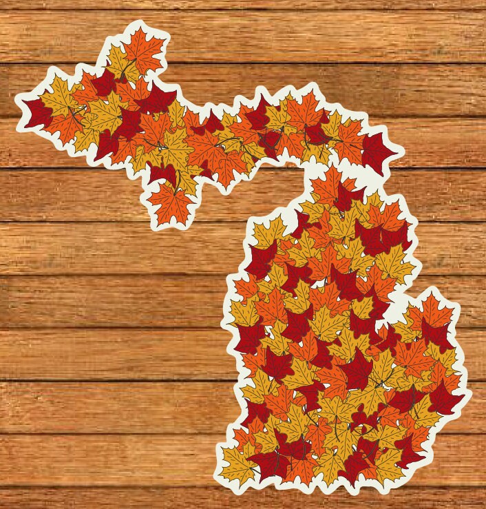 Michigan Patterns Die-cut Stickers - Etsy