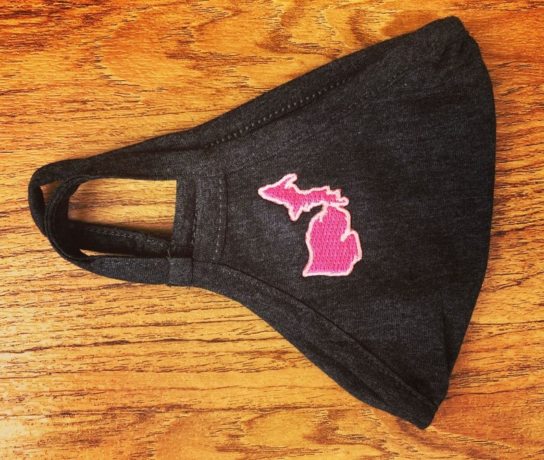 Michigan Face Mask Adult - Etsy