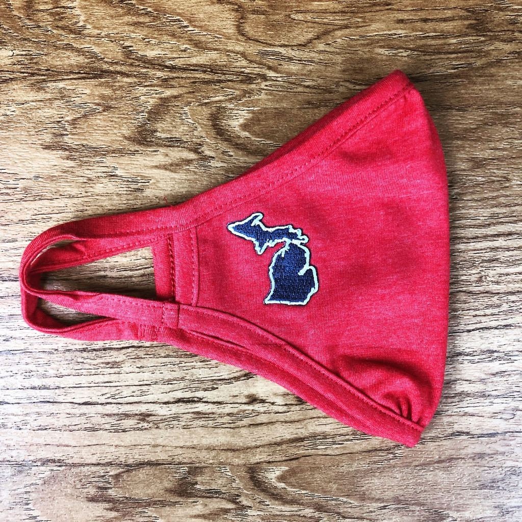 Michigan Face Mask Adult - Etsy