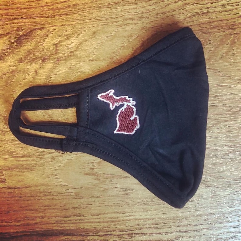 Michigan Face Mask Adult - Etsy