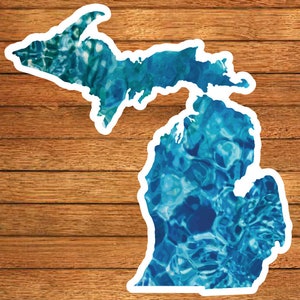 Michigan Patterns Die-cut Stickers | Etsy
