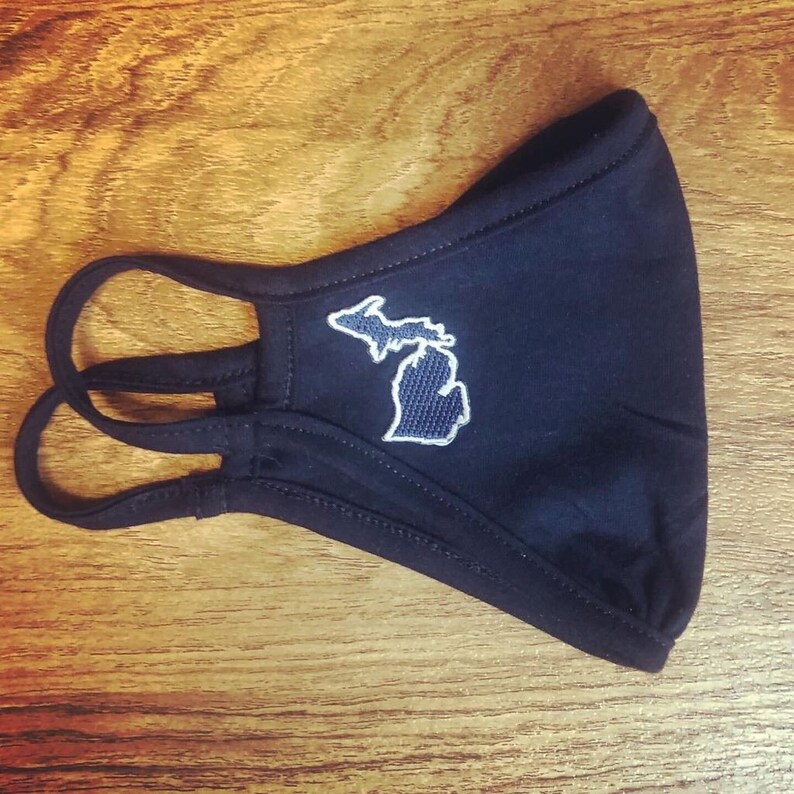 Michigan Face Mask Adult - Etsy