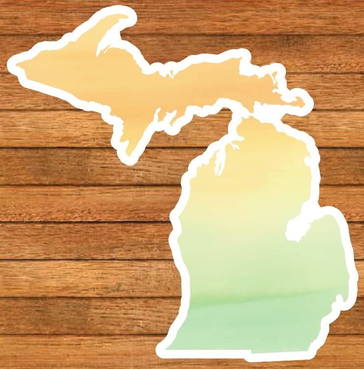 Michigan Patterns Die-cut Stickers - Etsy