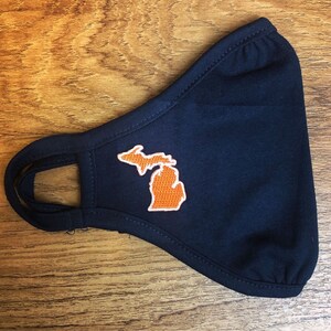 Michigan Face Mask Adult - Etsy