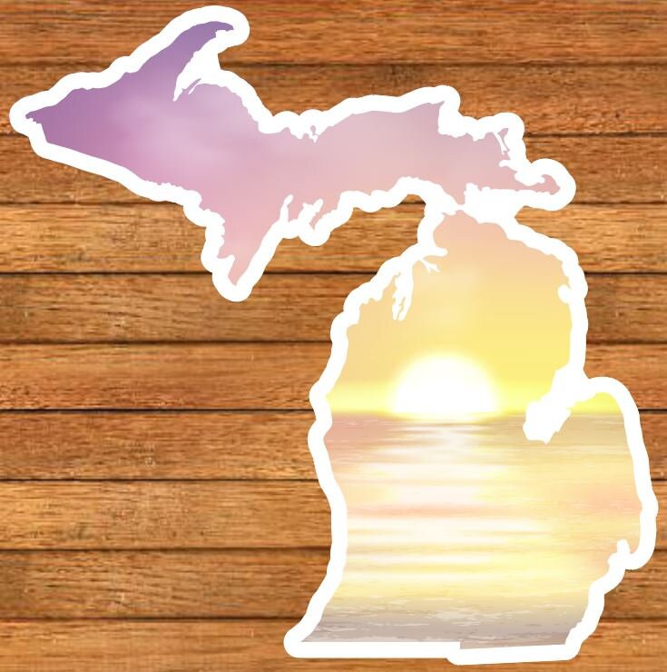 Michigan Patterns Die-cut Stickers - Etsy