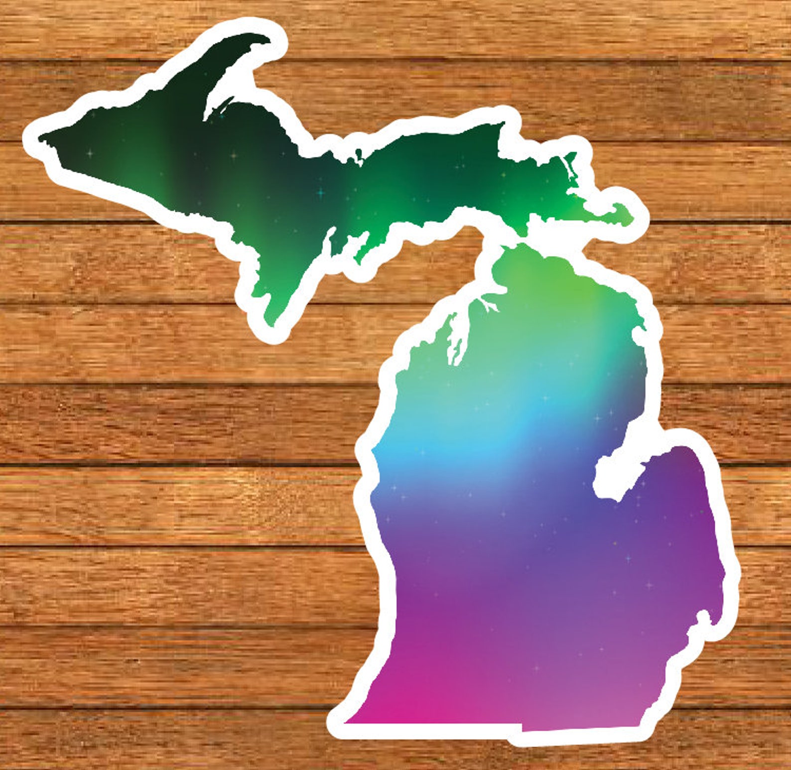 Michigan Patterns Die-cut Stickers - Etsy