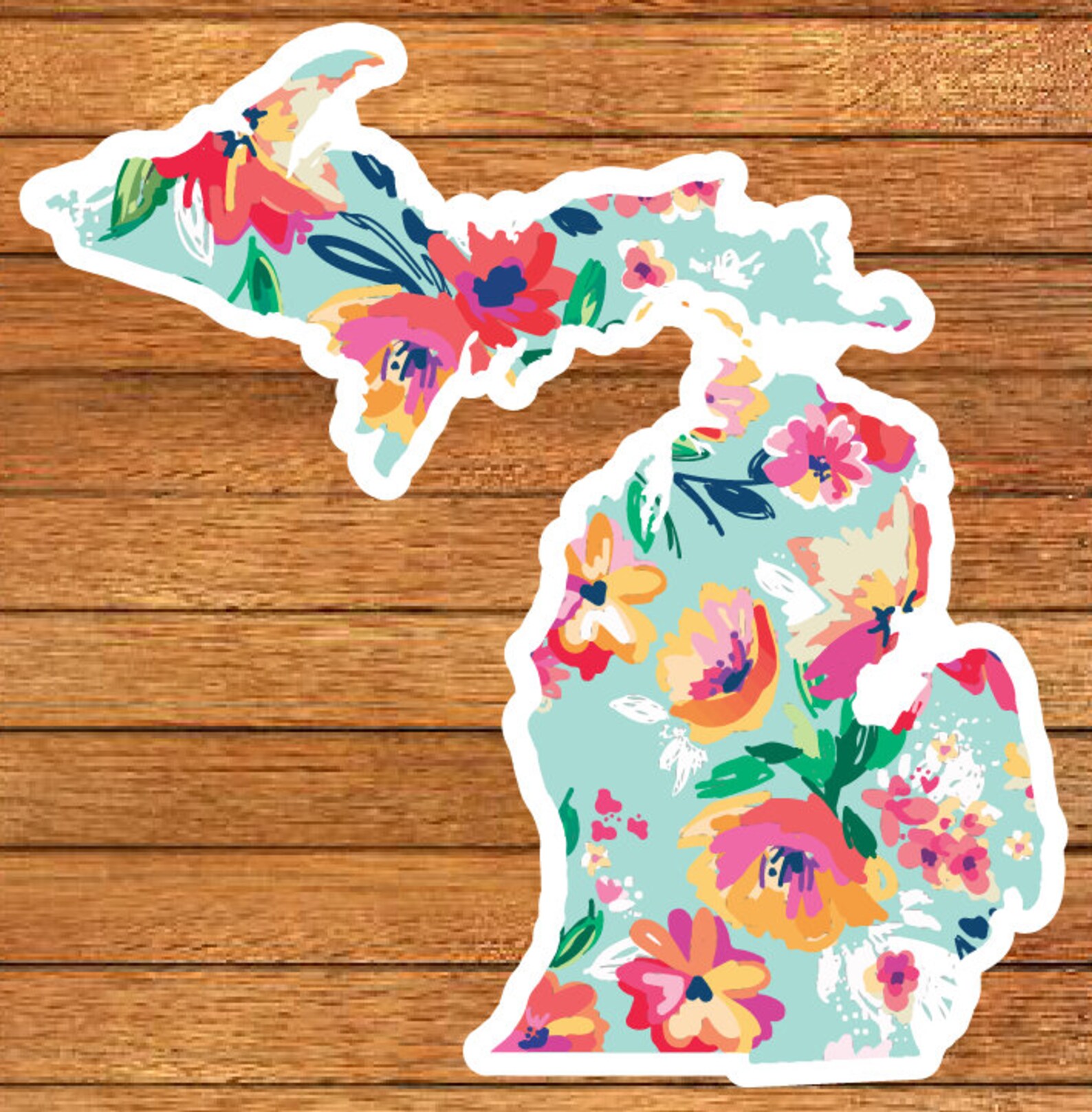 Michigan Patterns Die-cut Stickers - Etsy