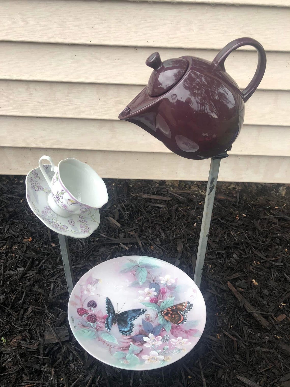 Teapot Garden Waterfall - Etsy