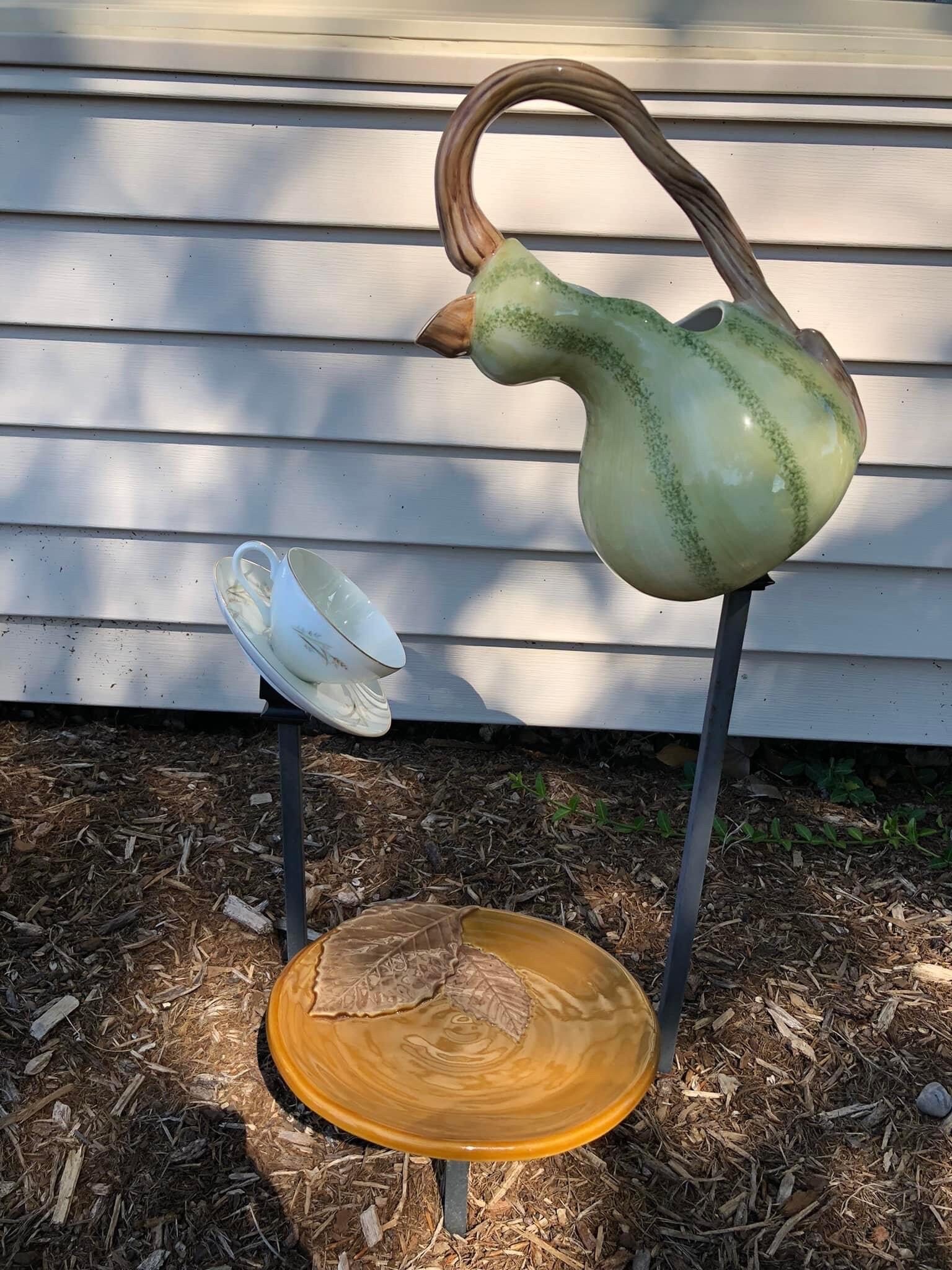 Teapot Garden Waterfall - Etsy