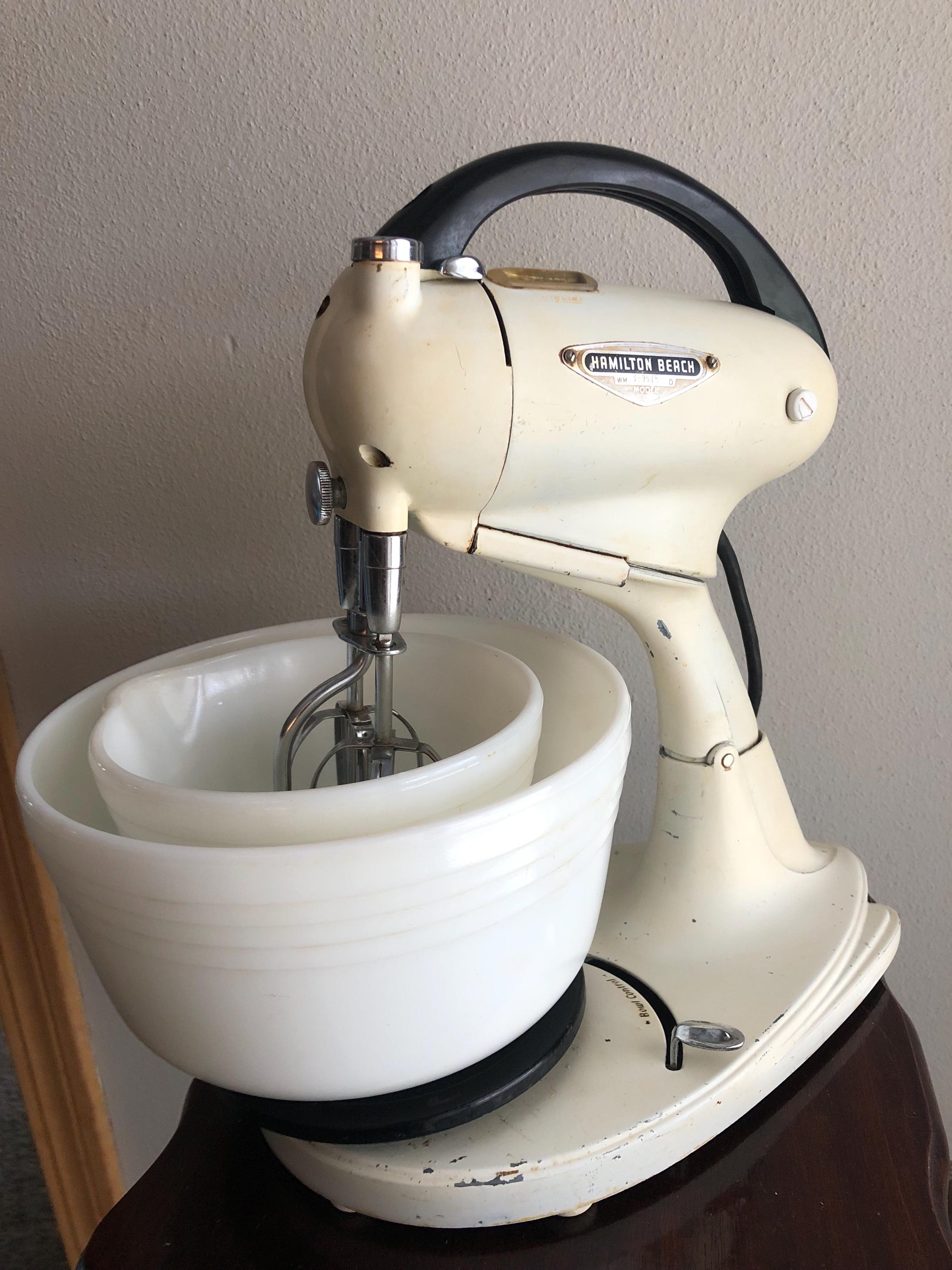 Vintage Hamilton Beach Model G Stand Mixer With 2 Bowls Works - Etsy