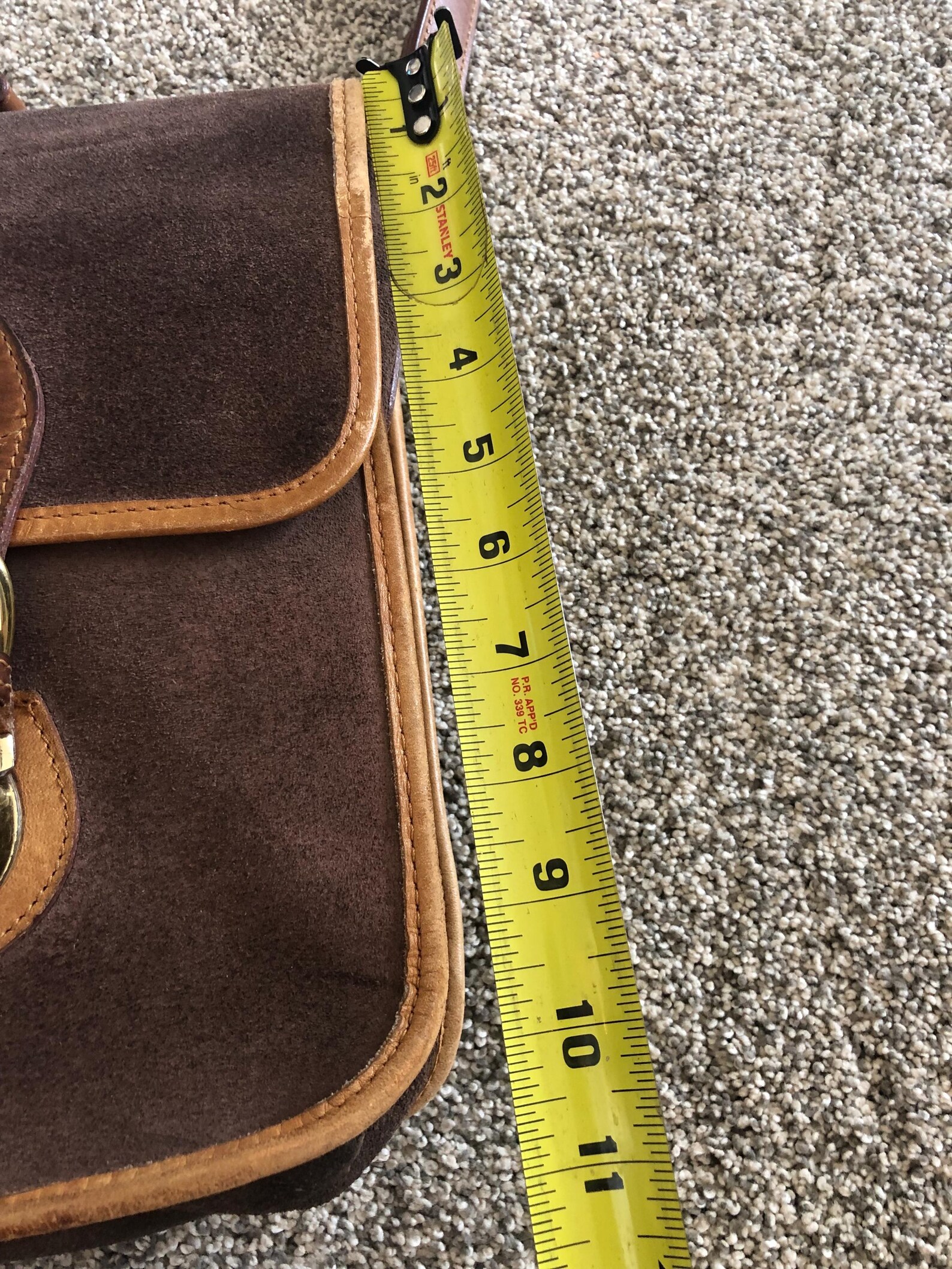 G H Bass Suede and Leather Laptop Messenger Briefcase Shoulder Bag - Etsy