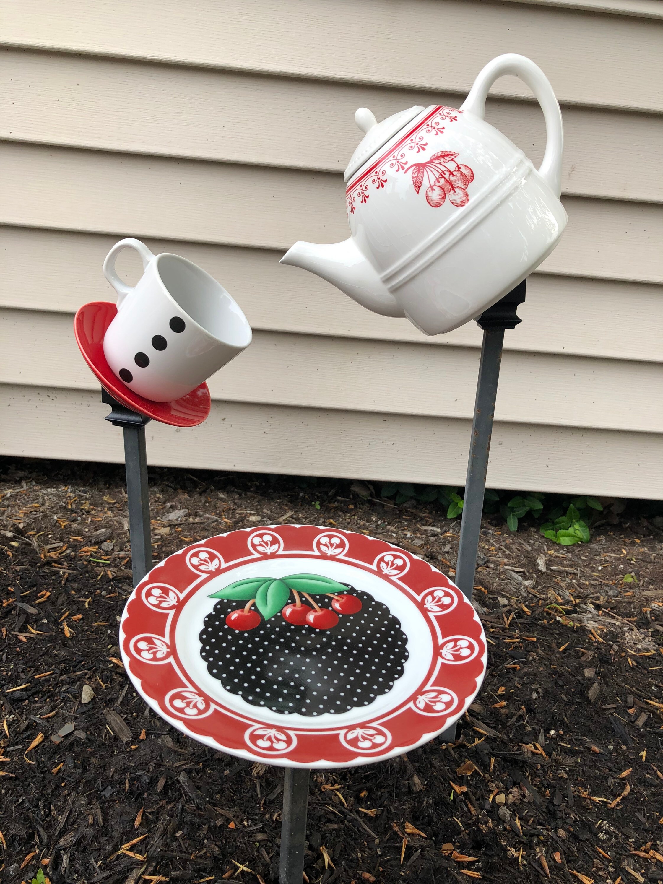 Teapot Garden Waterfall - Etsy