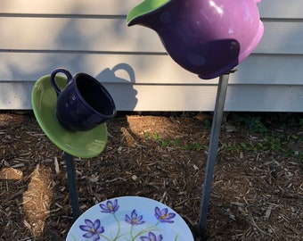 Teapot Garden Waterfall - Etsy